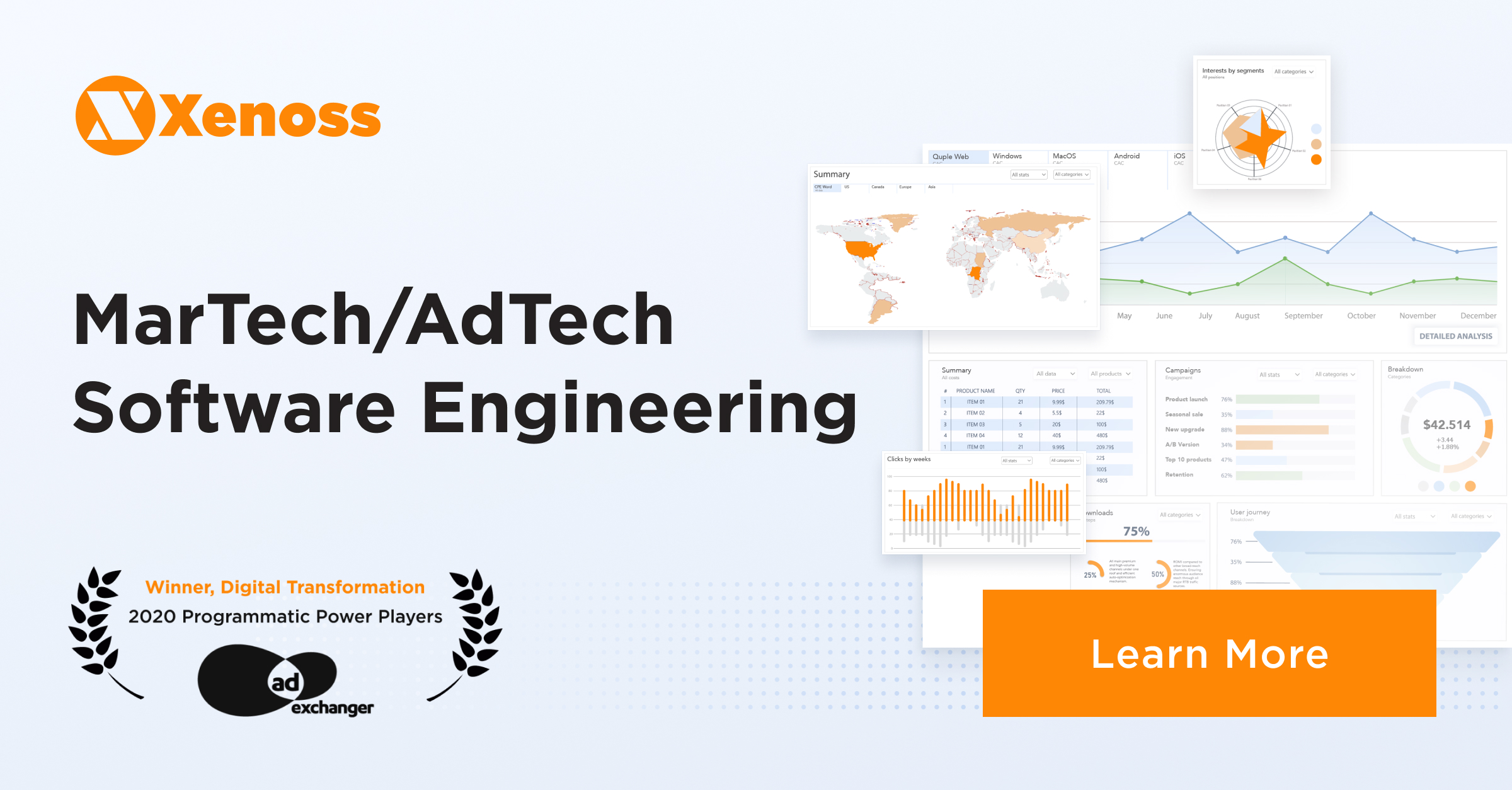 MarTech/AdTech Software Development Company | Xenoss.io