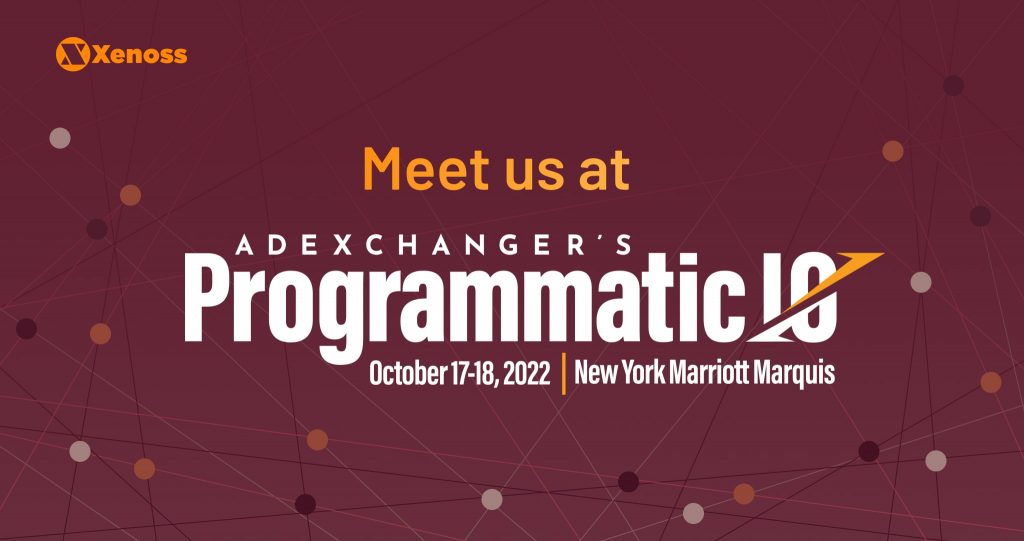Xenoss Team Is Attending Programmatic.io NYC 2022