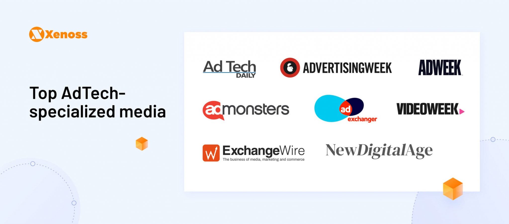 42 Media outlets for the AdTech/MarTech community | Xenoss Blog